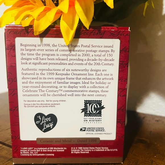 KEEPSAKE the Label | Holiday | New Lucy And Ricky Keepsake Ornament ...